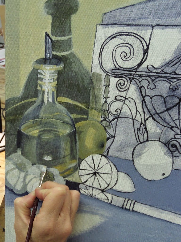 What is underpainting and the difference between Bistre, Grisaille and ...